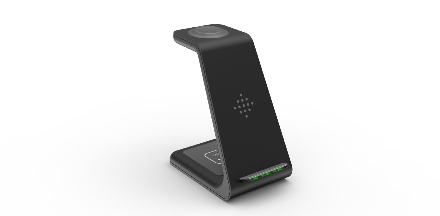3-in-1 Stand Wireless Fast Charger - TurboTech Co