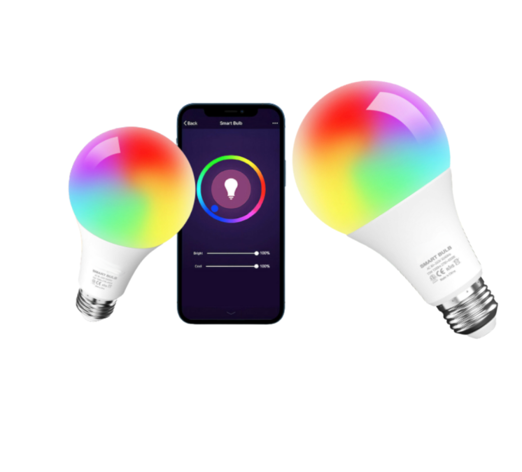 Wifi Smart LED Light Bulb RGB Dimmable For Alexa/Google Home - TurboTech Co