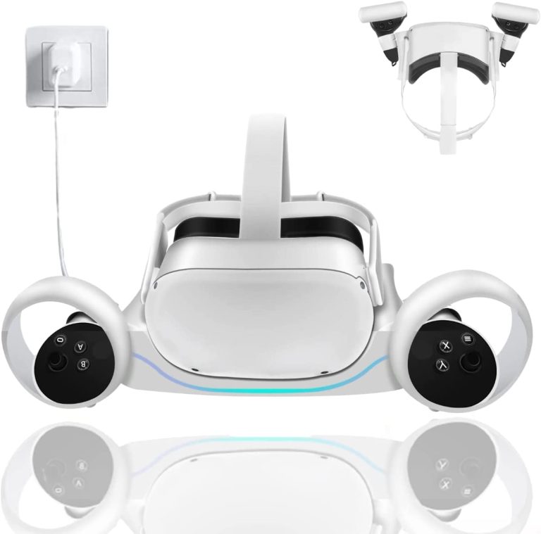 Magnetic Charging Dock Station Set For Oculus Quest 2 VR /Headsets ...