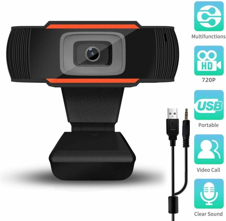 Auto Focusing Webcam HD 720P USB Web Camera Built-in Microphone For PC ...