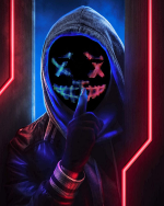 Face Transforming LED Mask Electronic Changing Facial Cover Glow Mask ...