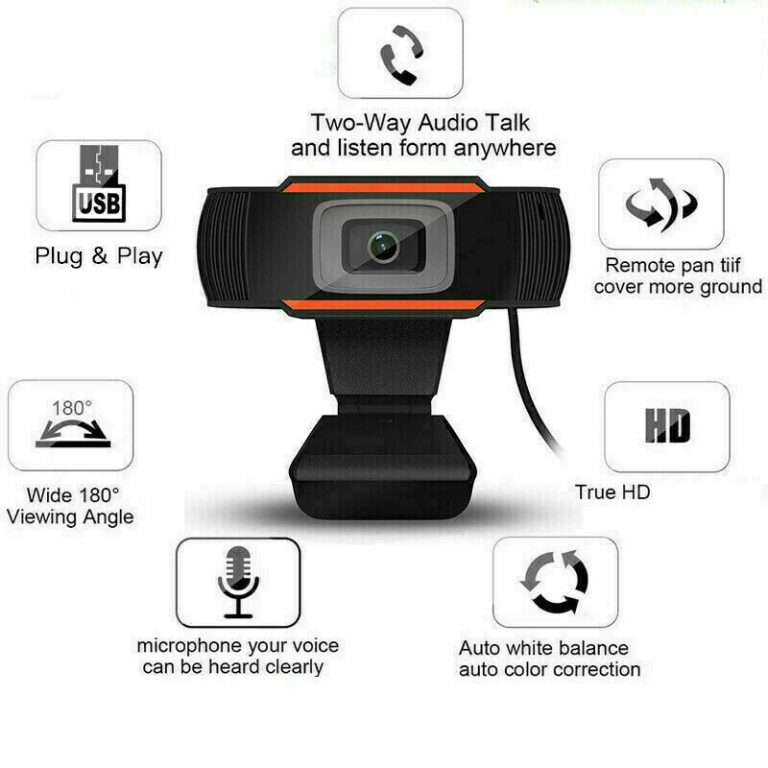 Auto Focusing Webcam HD 720P USB Web Camera Built-in Microphone For PC ...