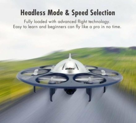 WiFi RC UFO Drone With Camera Kids Toy Quadcopter UFO Drone - TurboTech Co