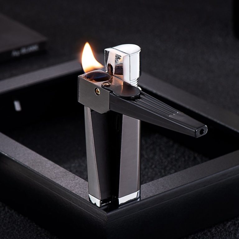 Encendedor Pipe Lighter Creative Foldable Metal Lighter Pipe ...