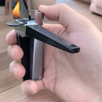 Pipe Lighter Creative Foldable Metal Lighter Combination Portable ...