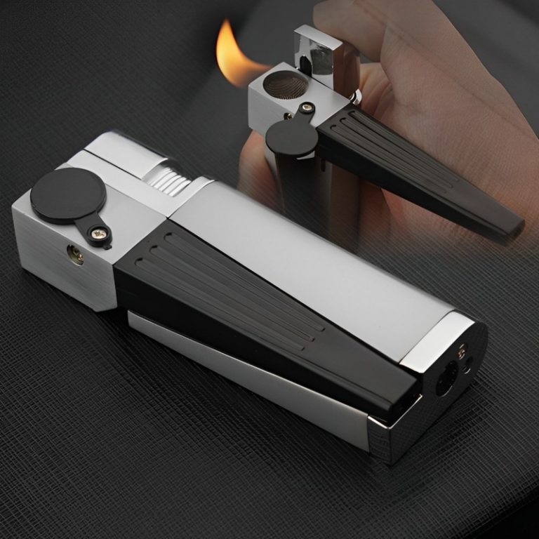 Pipe Lighter Creative Foldable Metal Lighter Combination Portable ...