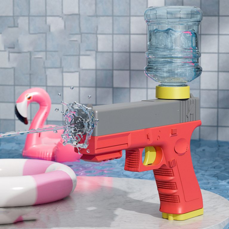 Electric Automatic Water Gun Continuous Launch Blaster Handgun Toy High ...