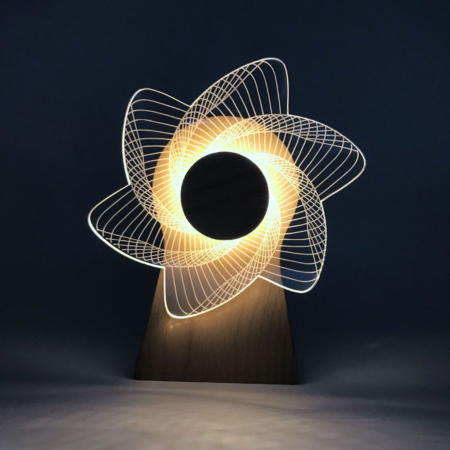 Rotating Windmill Lamp Music Night Light - TurboTech Co