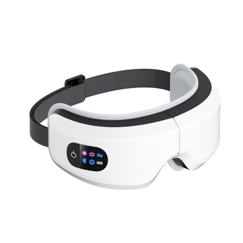 Eye Massager Smart Electric Hot Compress Dual Airbag Bluetooth Eye ...
