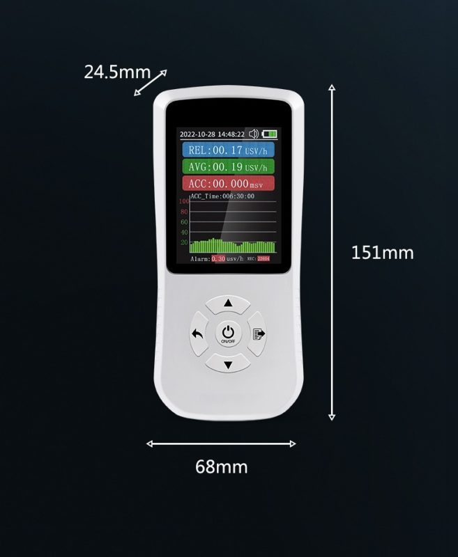 Portable Nuclear Radiation Detector Ionising Radiation Contamination ...
