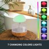 2-in-1 Desk Light Humidifier Rain Cloud Aromatherapy Essential Oil Zen ...
