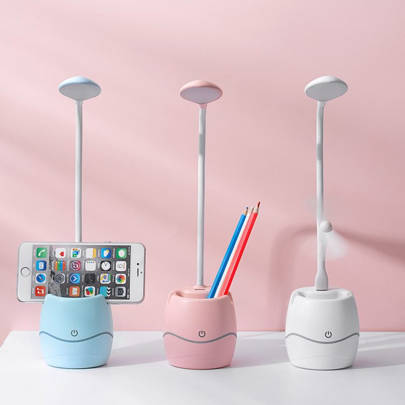 Reading Light Multifunction Storage Eye Protection LED Charging Lamp ...