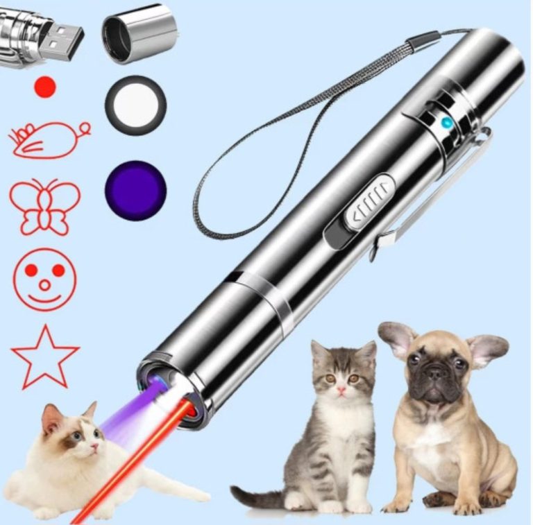 Laser Pointer Pet Toy: Interactive LED Light Long Range for Training ...