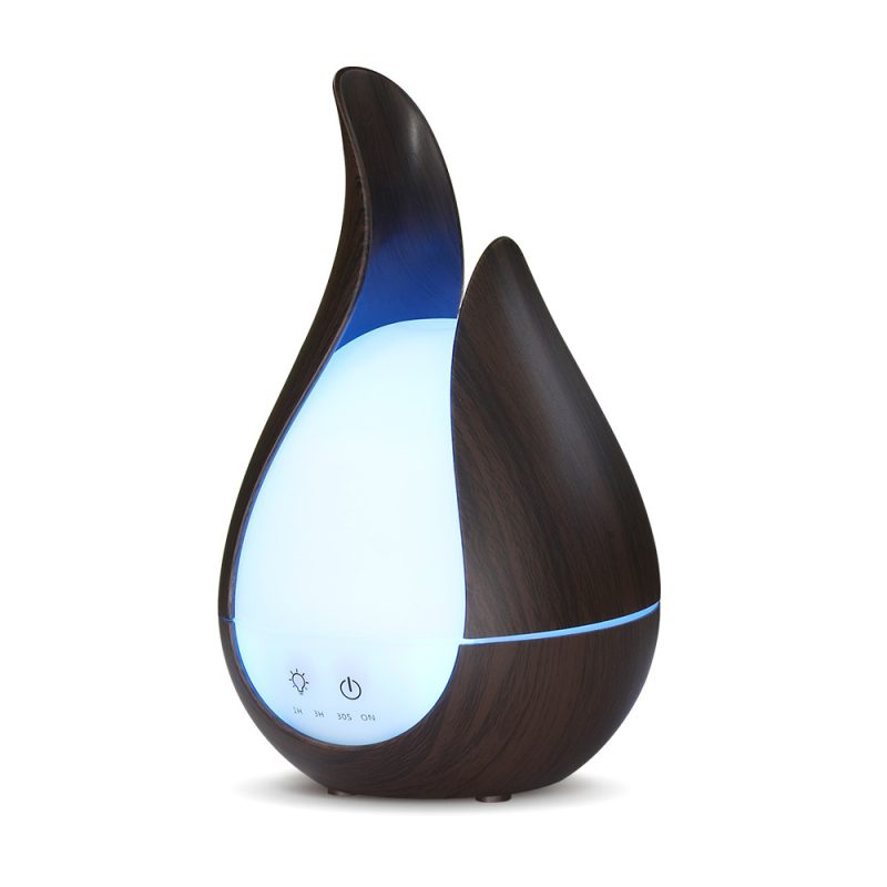 Aromatherapy Humidifier RGB Atmosphere Lamp Oil Diffuser Desk Purifier ...