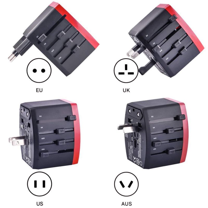 Universal Adapter Conveter All in one International Travel Plug Socket ...