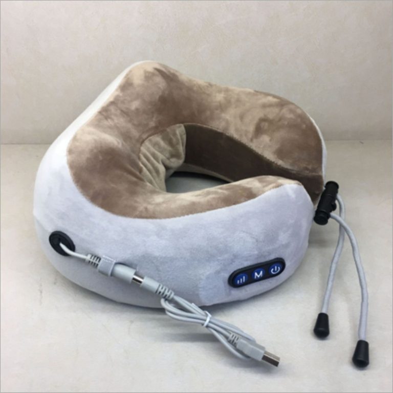 Massage Pillow Shiatsu Back and Neck Massager Deep Kneading With Heat ...