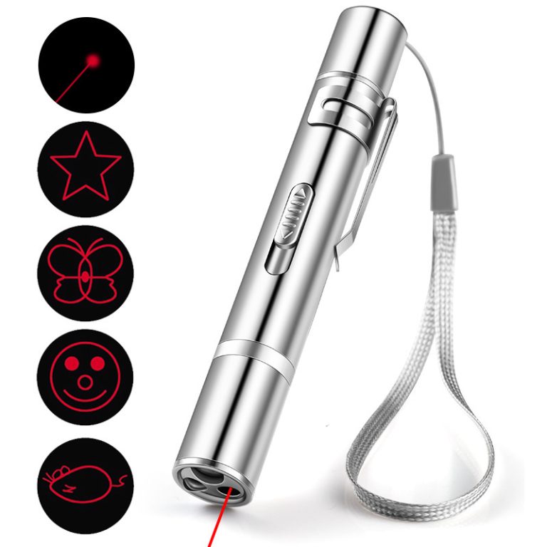 Laser Pointer Pet Toy: Interactive LED Light Long Range for Training ...